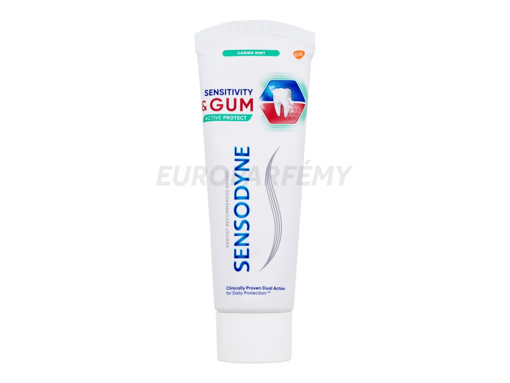 Sensodyne Sensitivity & Gum Caring Mint zubní pasta - EUROPARFEMY.cz