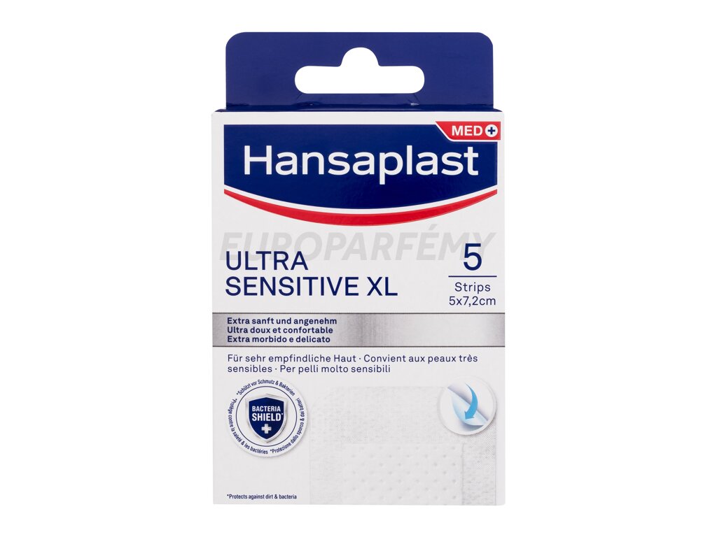 Hansaplast Ultra Sensitive XL Plaster náplast - EUROPARFEMY.cz