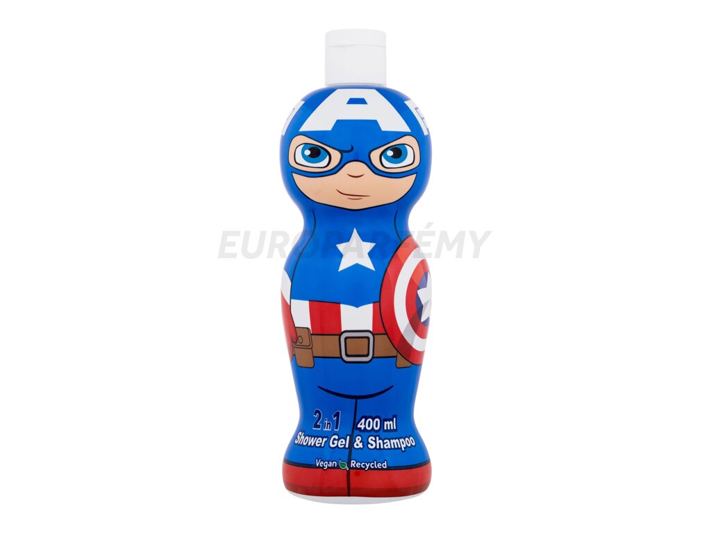 Marvel Avengers Captain America 2in1 Shower Gel & Shampoo sprchový gel ...